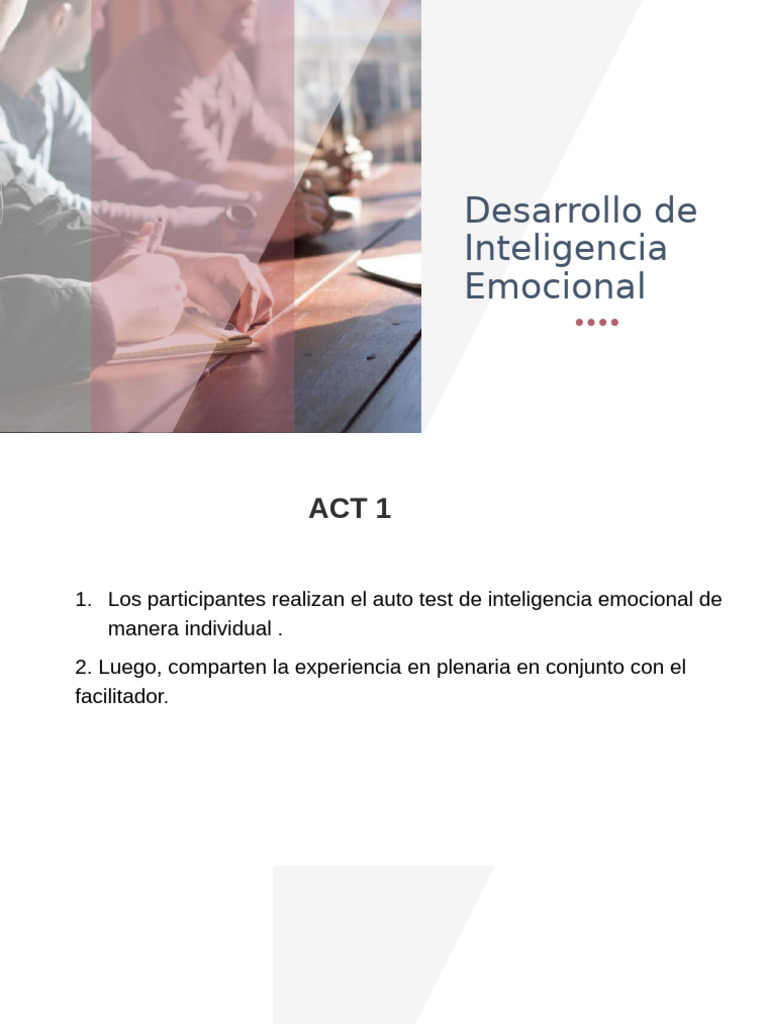 3 Ejercicio para Desarrollar de La Ie | PDF | Inteligencia emocional | Las emociones