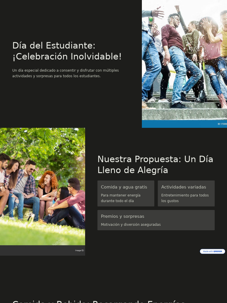 Dia Del Estudiante Celebracion Inolvidable | PDF