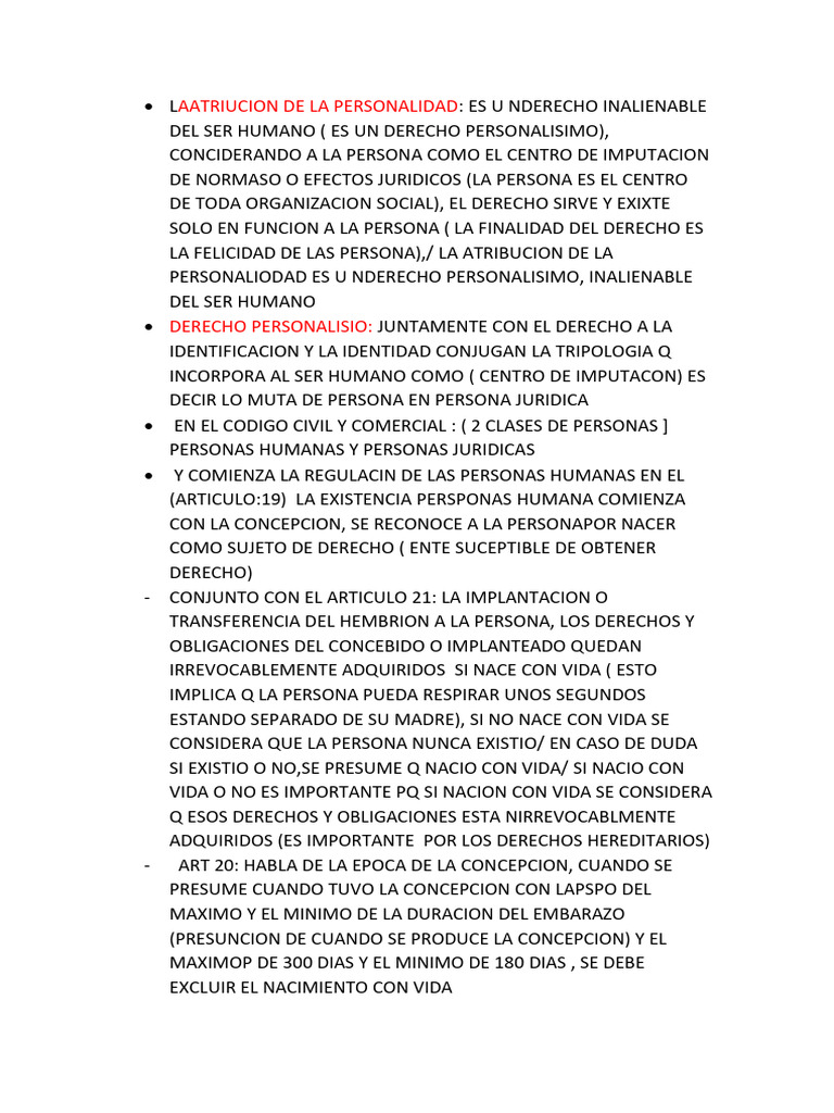 Inalienabilidad de la Personalidad Jurídica | PDF | Bienes | Bienes (Ley)