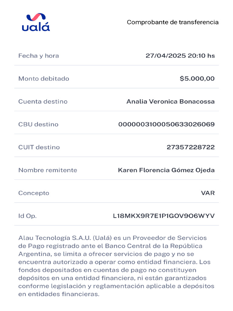 Comprobante de Transferencia-6 | PDF