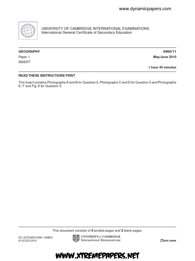 University of Cambridge International Examinations International ...
