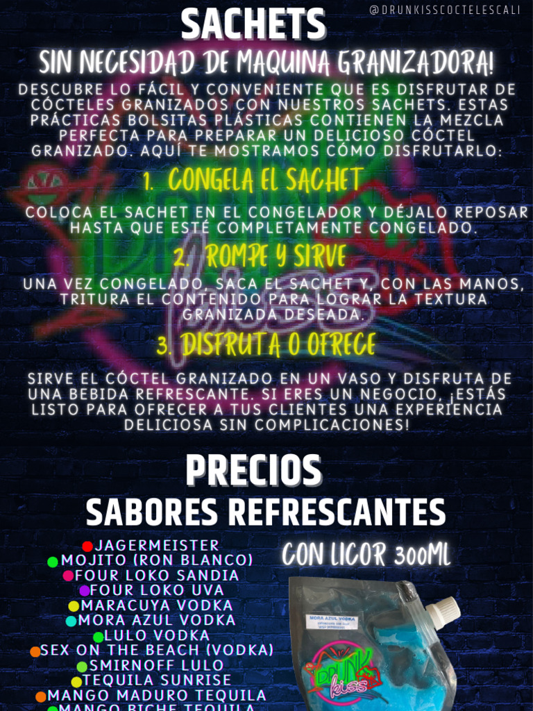 Catalogo Sachets | PDF