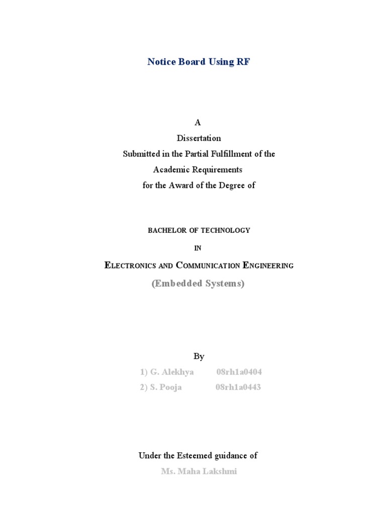 Documentation | PDF | Rectifier | Microcontroller
