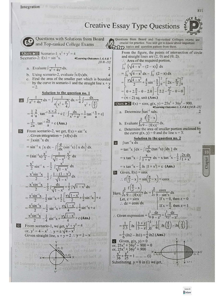 Integration CQ 22-23 | PDF