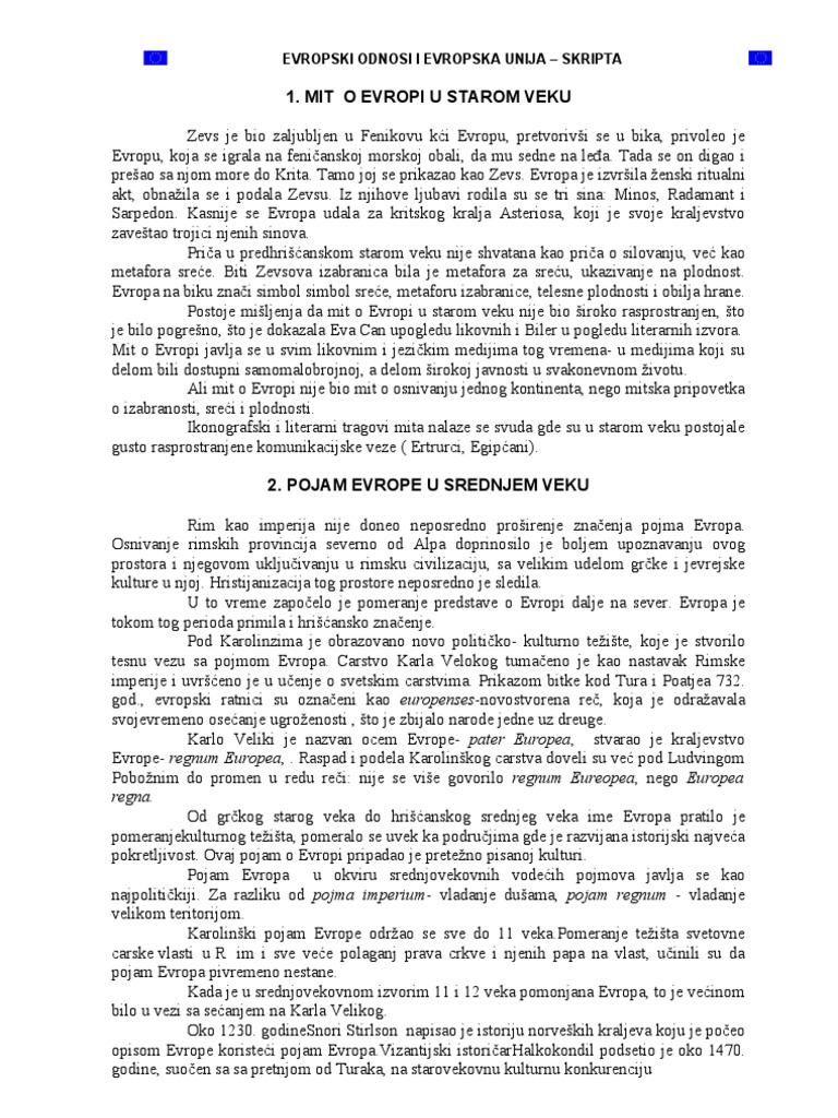 EU Skripta Ill | PDF