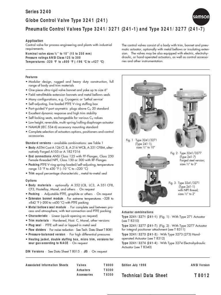 T 80120 Ca | PDF | Valve | Mechanical Engineering