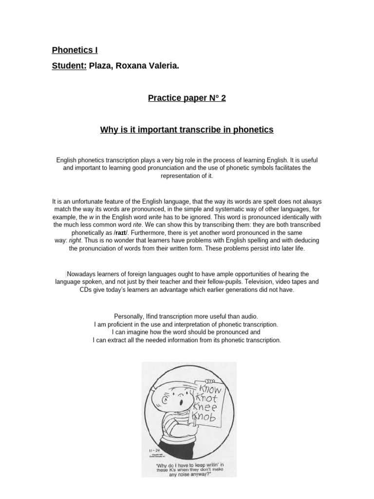 Phonetics I | PDF