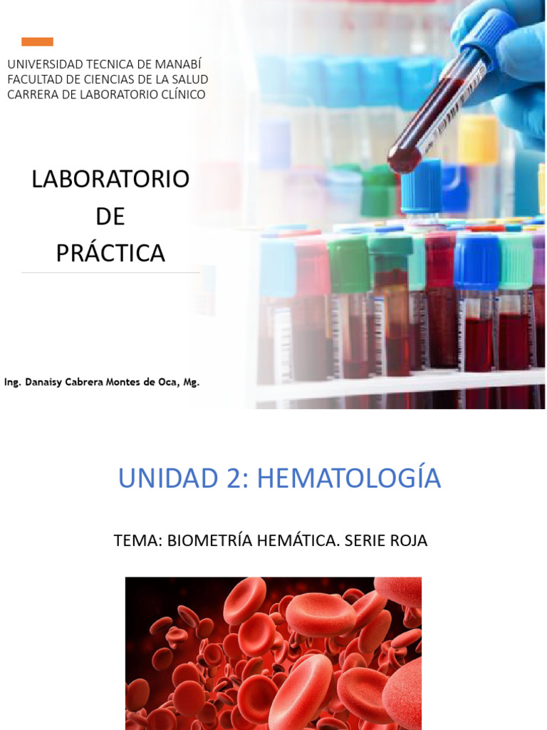 Biometria Hematica - Serie Roja | PDF | Sangre | Glóbulo rojo