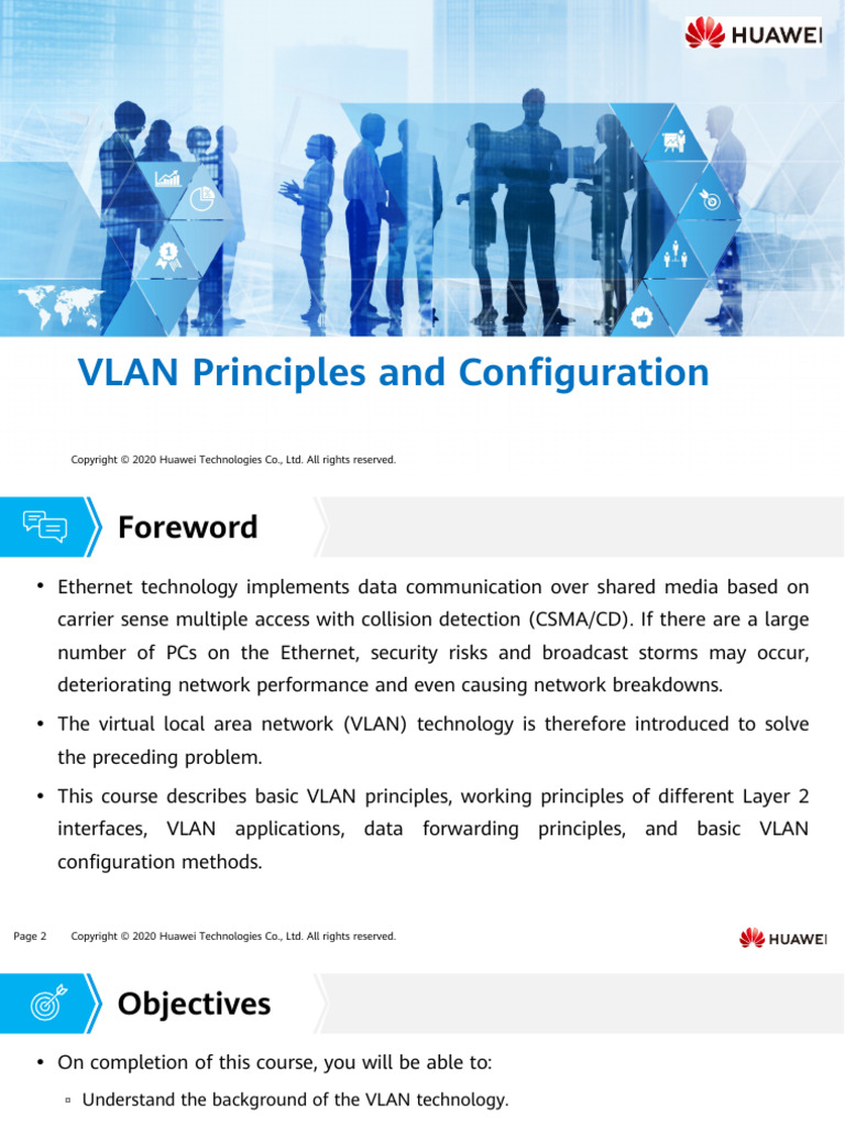 08 VLAN Principles and Configuration | PDF | Computer Network | Computer Architecture
