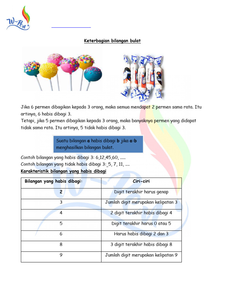 Sesi 3 - Faktor, Keterbagian, Dan Bilangan Prima | PDF
