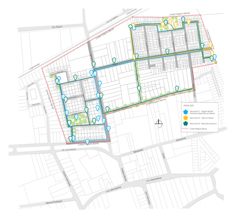 Planimetria recorridos | PDF