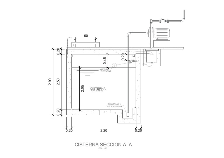 Corte Cisterna | PDF