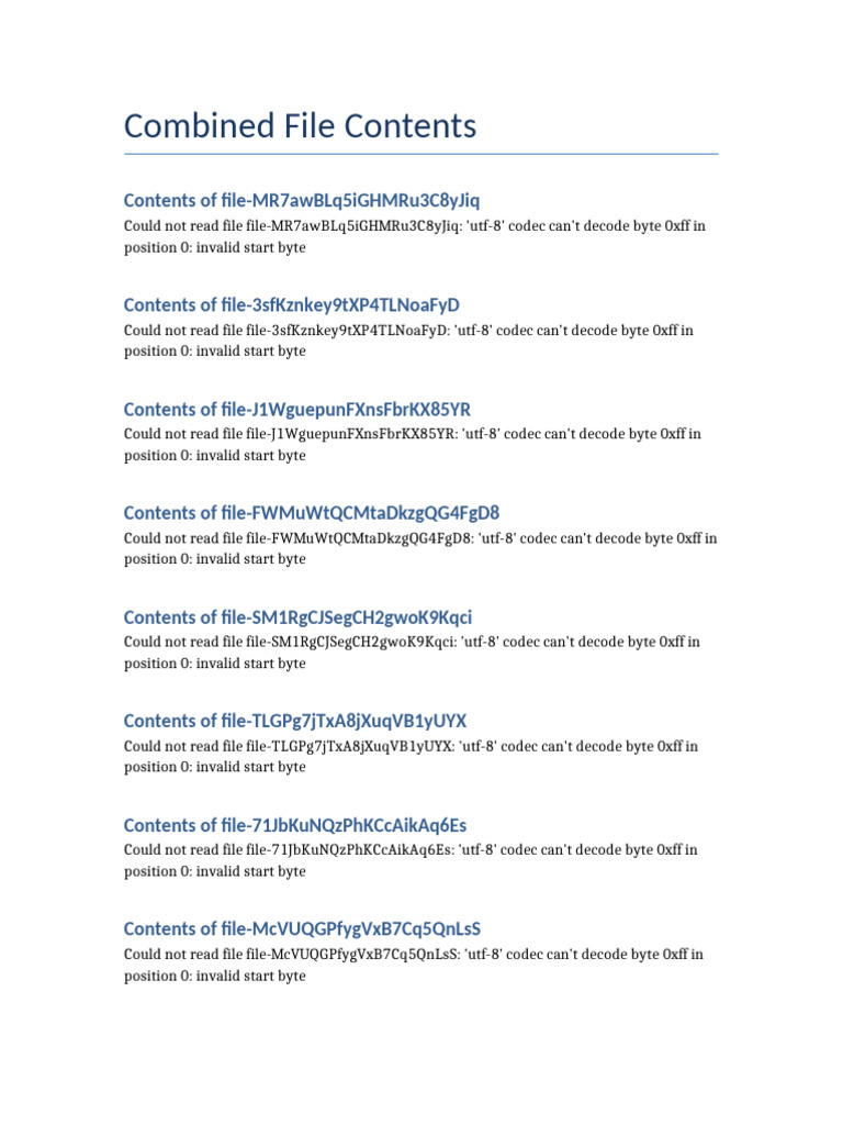 Combined Files | PDF