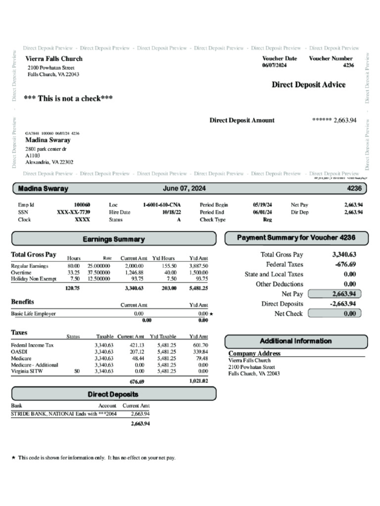 Paycheck 01 | PDF