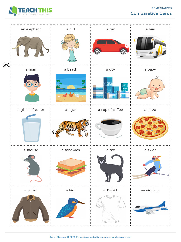 Comparative Cards | PDF