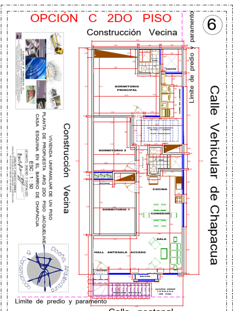 Opcion C-2 - Propuest Bifamiliar 2do Piso-Opcion Mas Economica | PDF ...