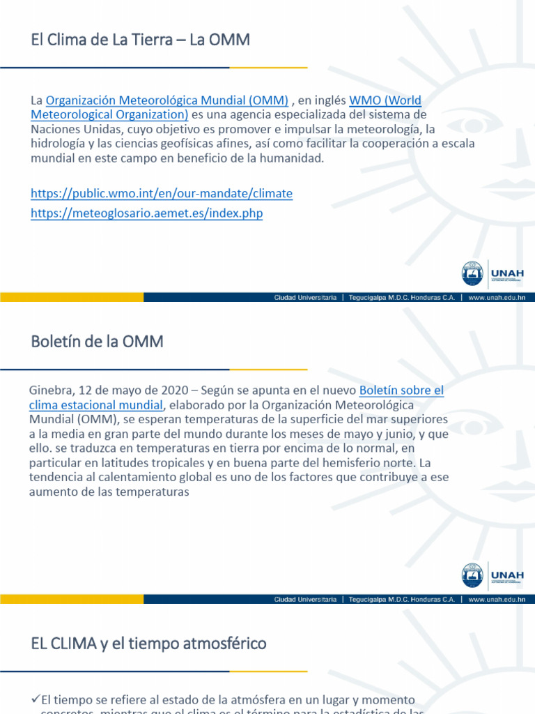 4 EL CLIMA y El Tiempo Atmosférico | PDF | Clima | Meteorología