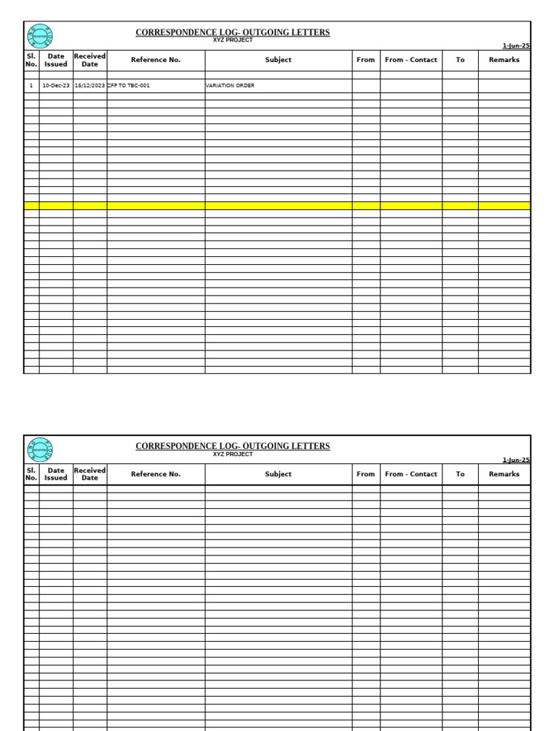 10 - Incoming & Outgoing Letters | PDF