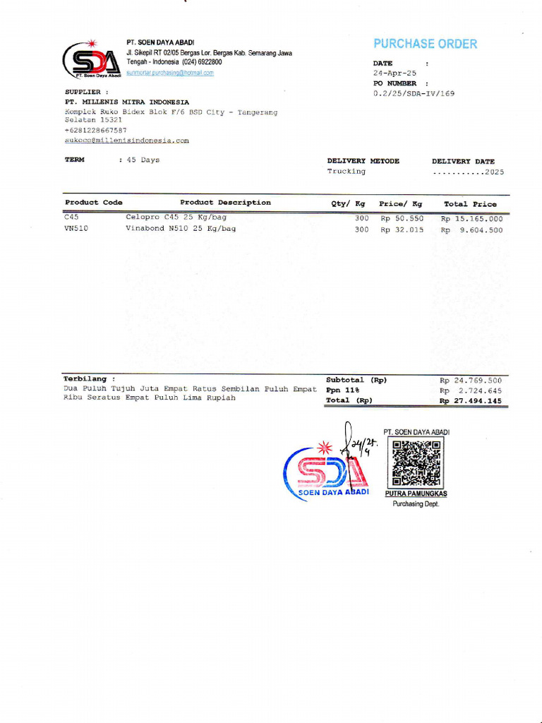 Sda To Millenis 20250424 | PDF