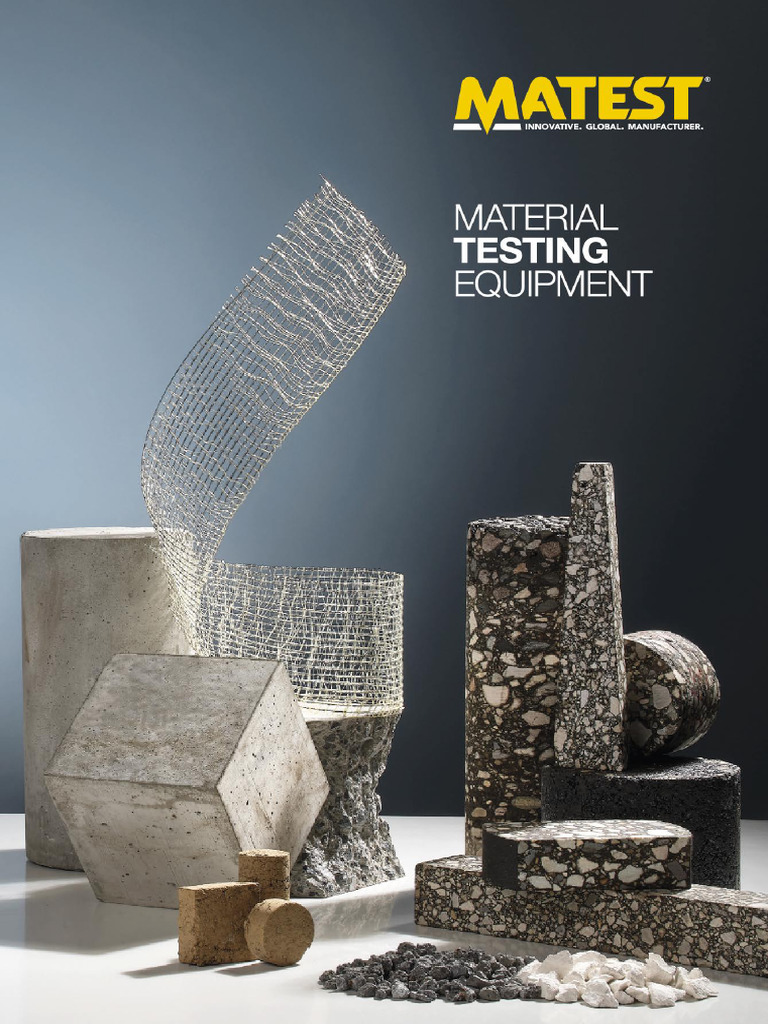 Matest: Innovative Material Testing Solutions | PDF | Concrete | Thermostat