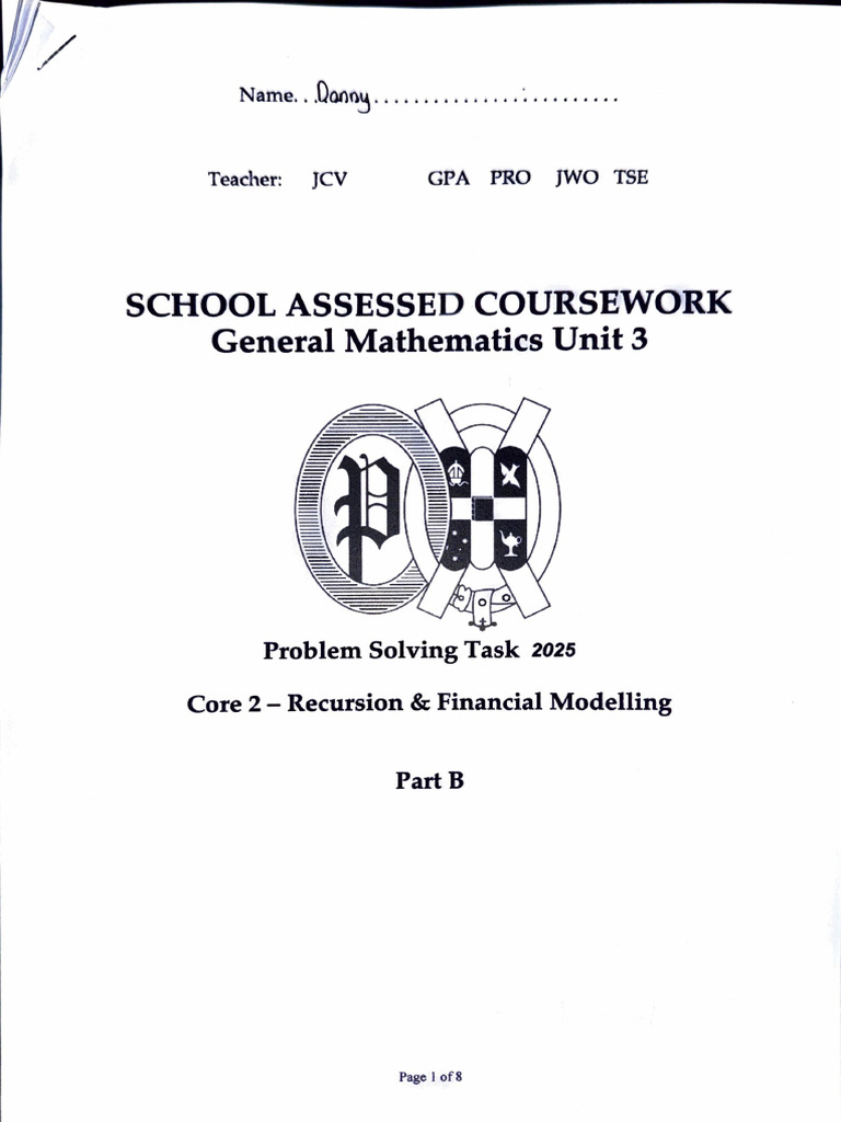 G10 Exercise GerneralB | PDF
