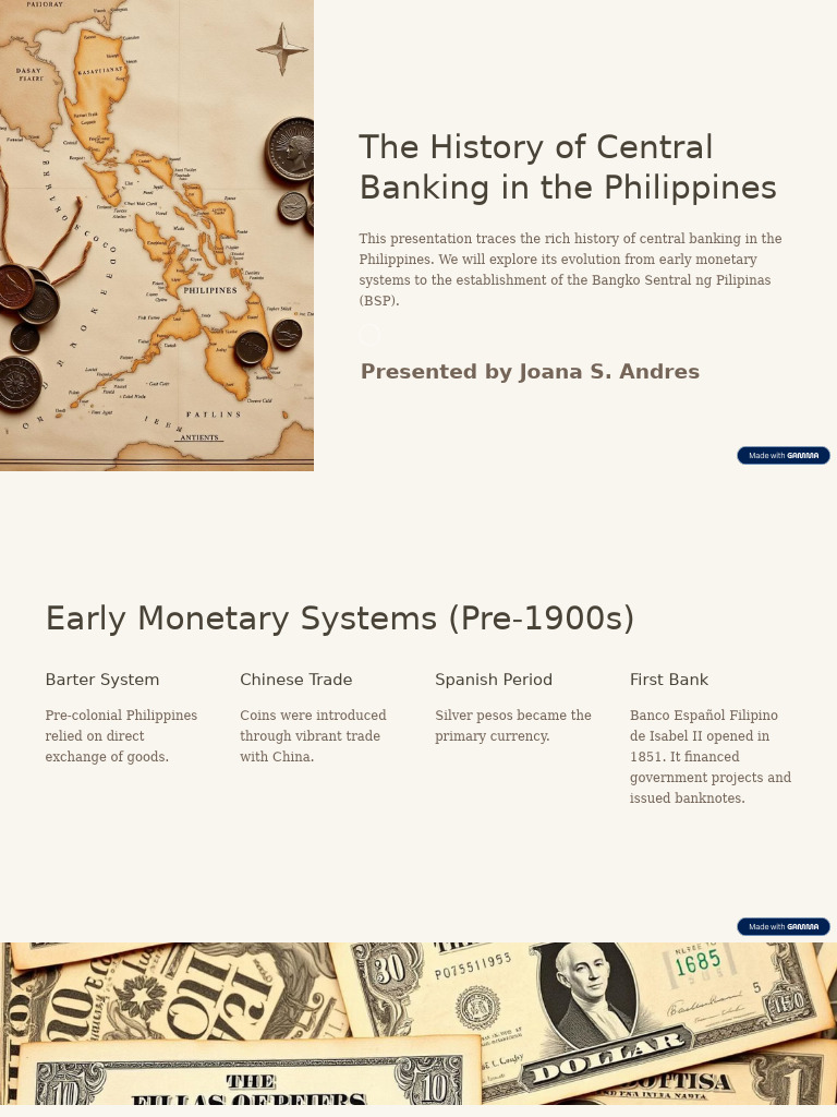 The History of Central Banking in The Philippines | PDF | Central Banks ...