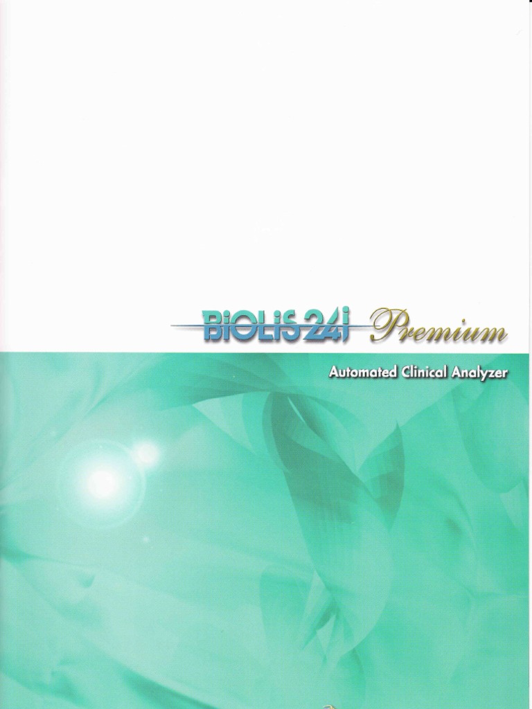 Biolis24i Brochure | PDF | Chemical Reactions | Chemistry