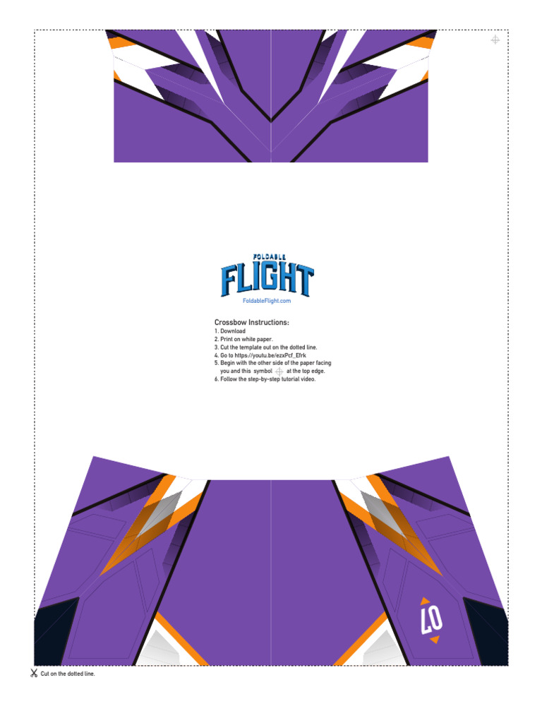 Crossbow Foldable Flight Template Guide | PDF
