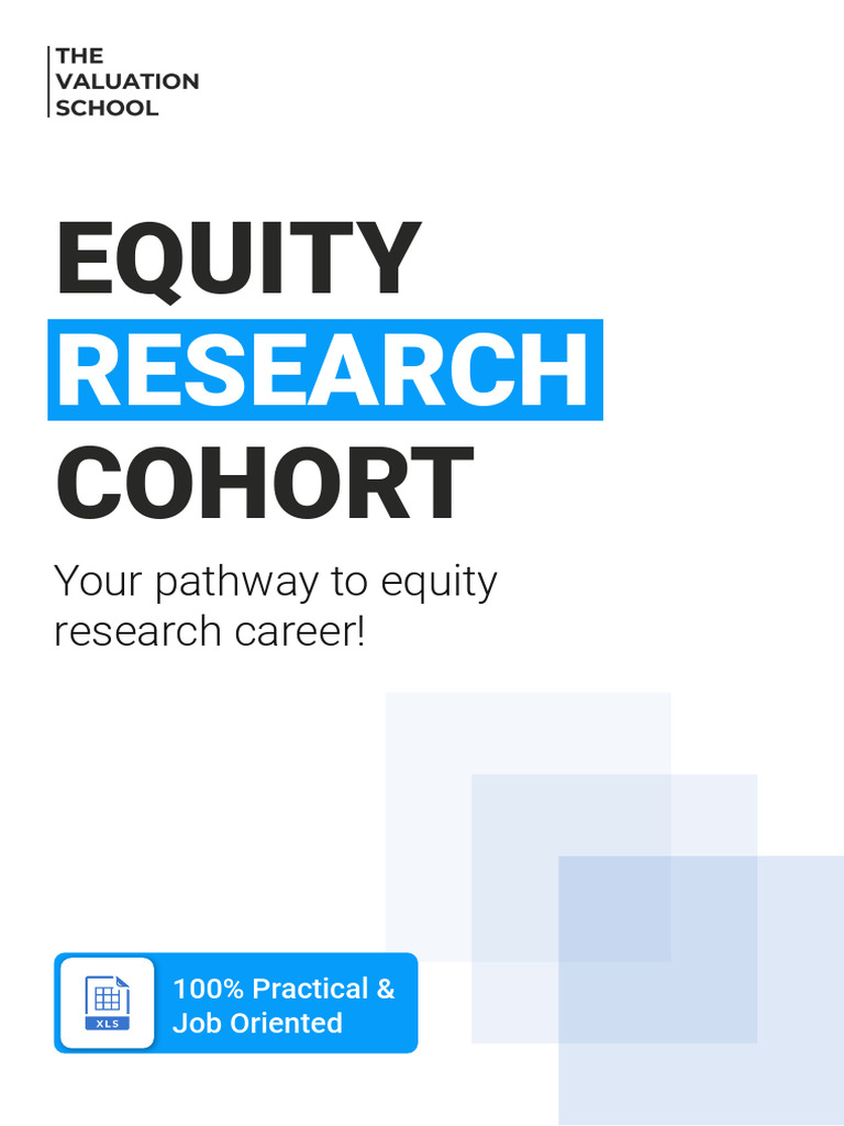 Equity Research Brochure | PDF | Valuation (Finance) | Equity (Finance)