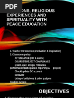 Seven Dimensions of Religion Explained | PDF