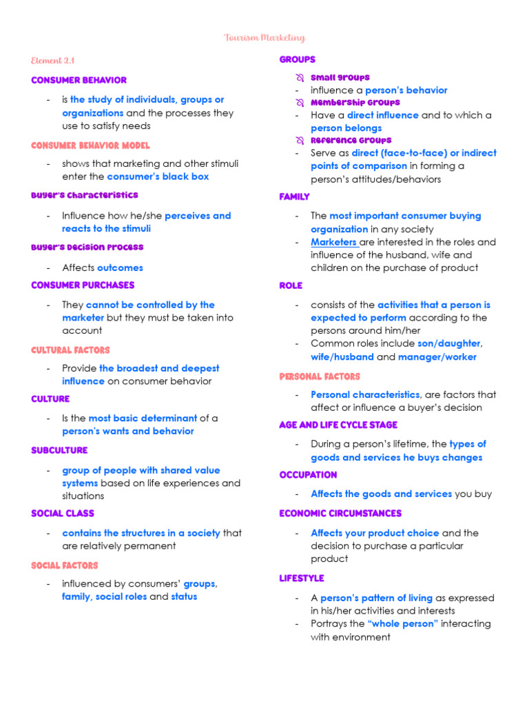 Tourism Marketing Midterm Exam | PDF | Marketing | Market Segmentation
