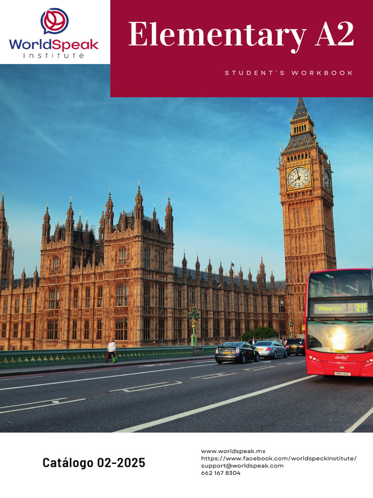 Level A2 - Elementary Ingles Student Book | PDF | Linguistics | Syntax