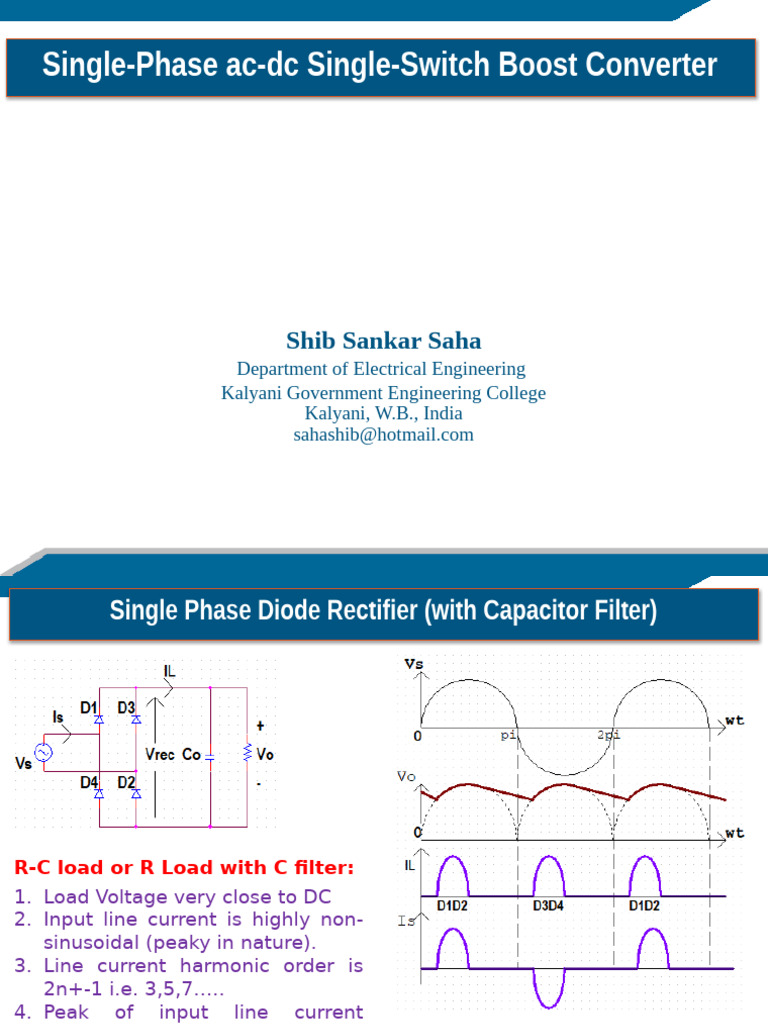 CH - 4 - Single-Phase Ac-Dc Single-Switch Boost Converter | PDF ...