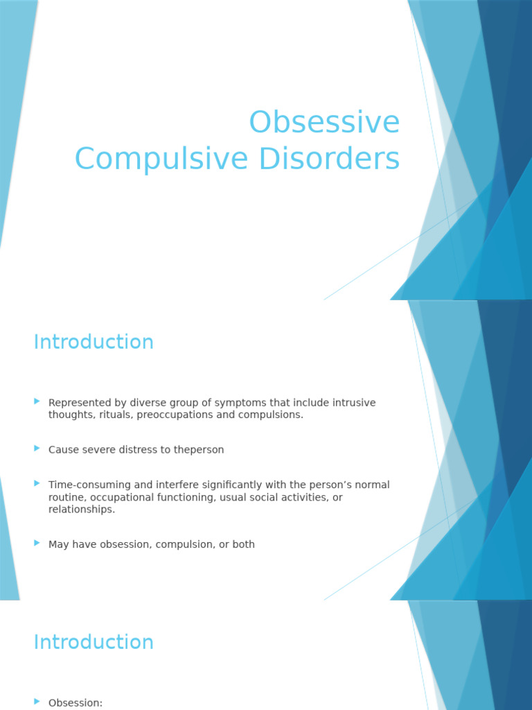 Understanding Obsessive-Compulsive Disorders | PDF | Obsessive ...
