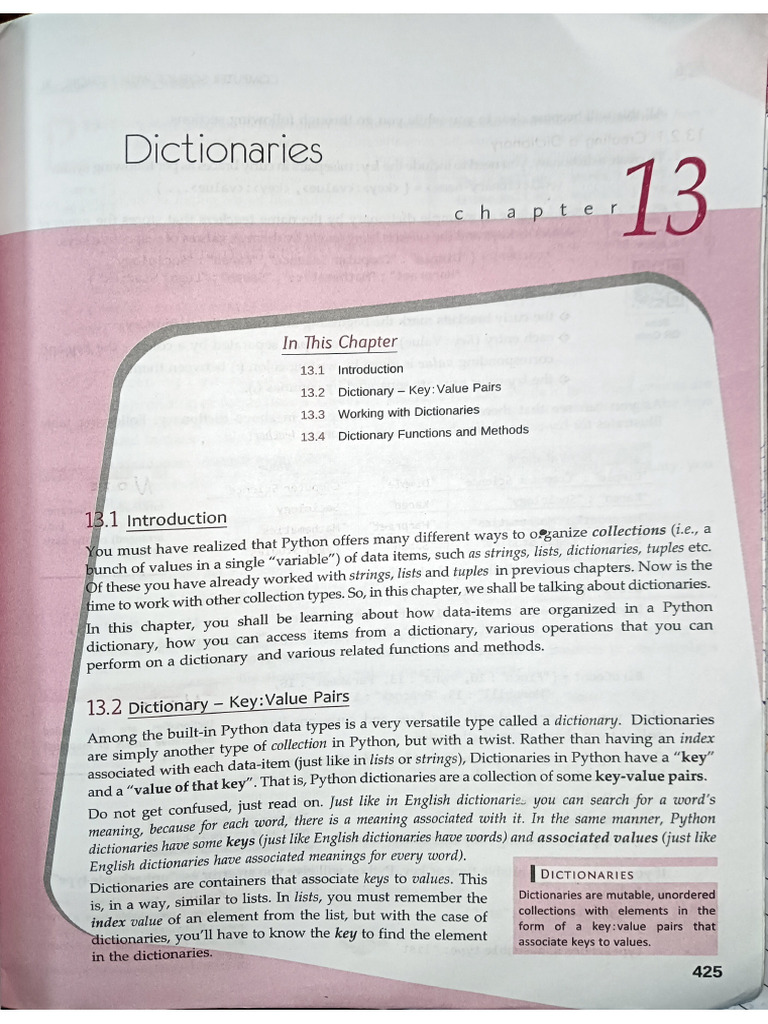 Dictionaries | PDF