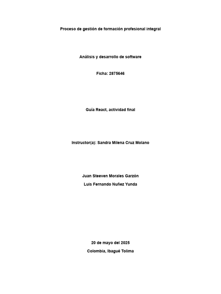 Actividad Final React | PDF | Script Java | Red mundial