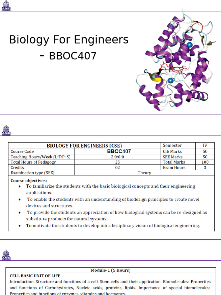 Module - 1 Cell Basic Unit of Life | PDF | Amino Acid | Cell (Biology)