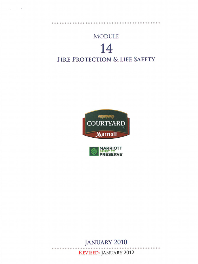 Module Fire Protection & Life Safety January 2012 | PDF
