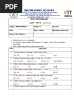 Rapid Mathematics Assessment Grades 4 to 6 Booklet | PDF