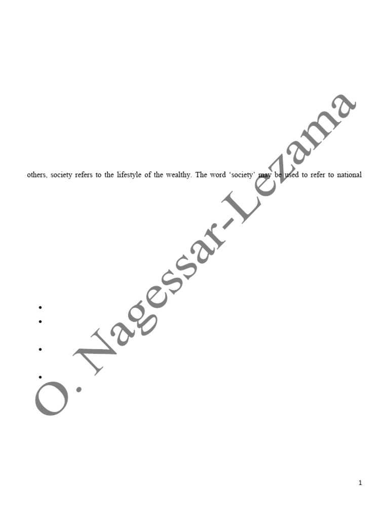 CS Handout 5.docx 1 | PDF | Society | Citizenship