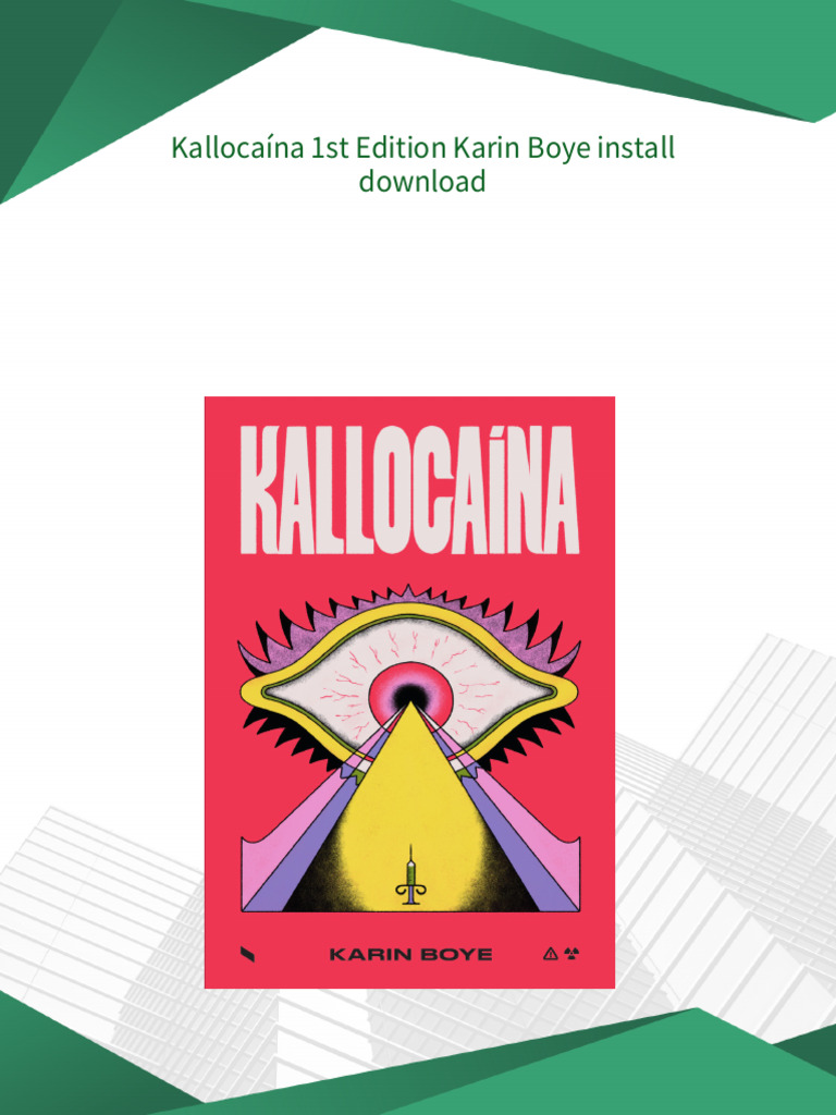 Kallocaína 1st Edition Karin Boye Instant Download | PDF | Tempo | Amor