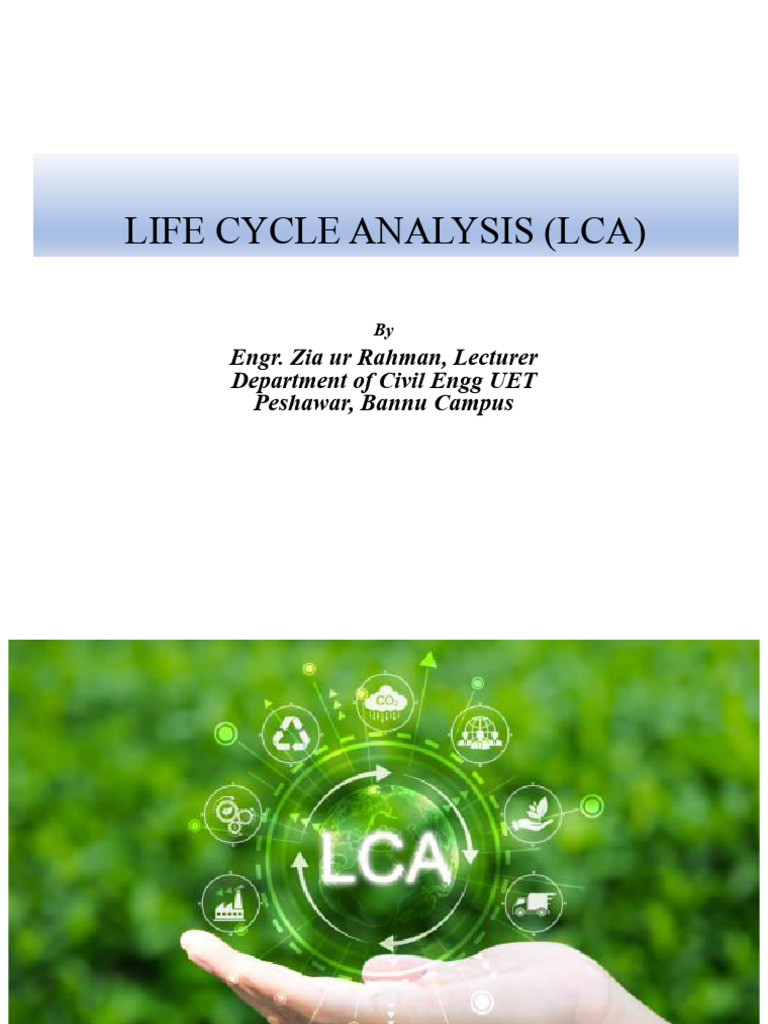 Life Cycle Analysis LCA | PDF | Life Cycle Assessment | Environment