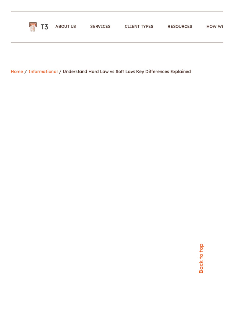 Understand Hard Law Vs Soft Law - Key Differences Explained | PDF | International Law | Taxes