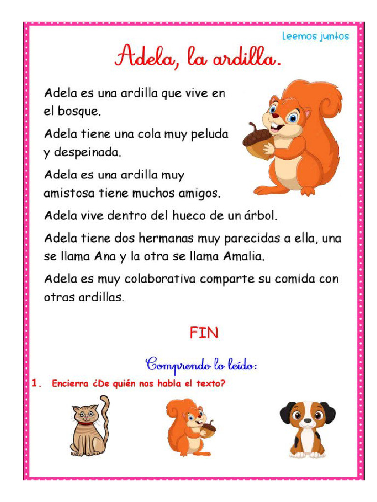 Adela La Ardilla | PDF