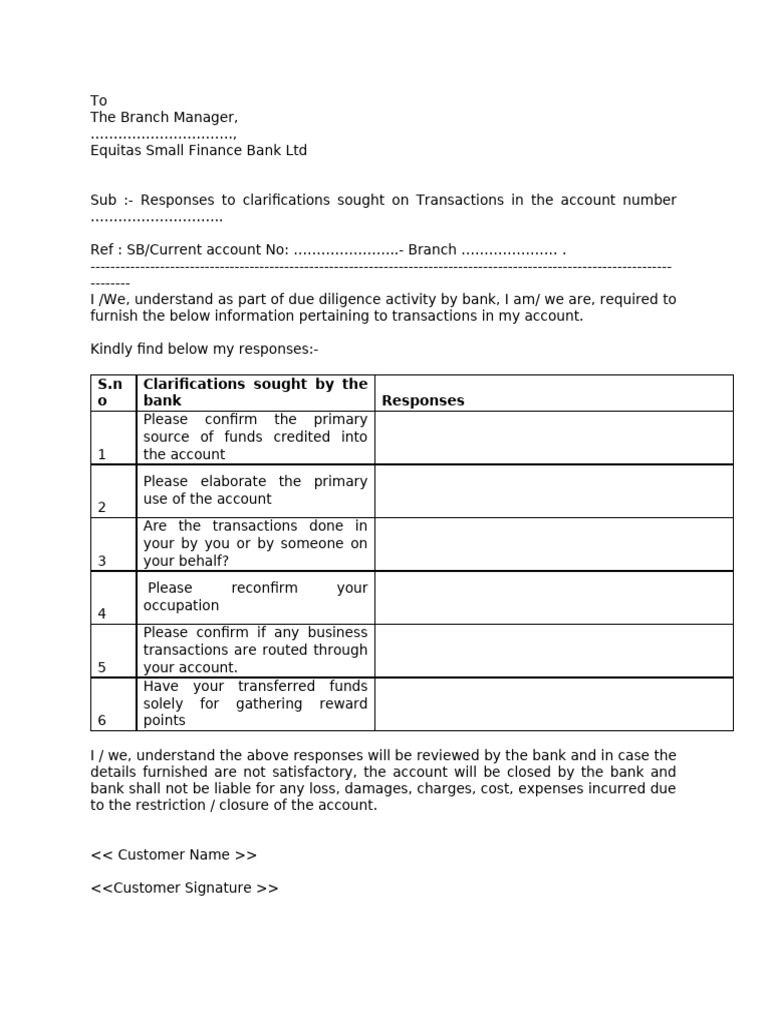 Declaration Format | PDF