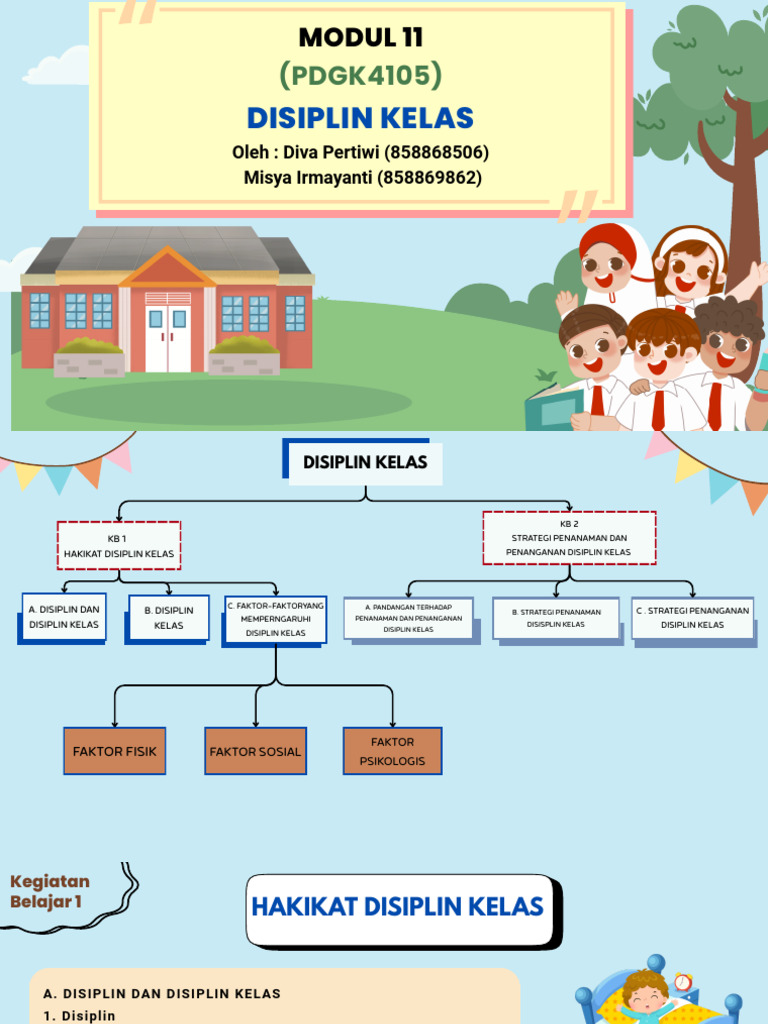 Strategi Disiplin Kelas Efektif | PDF