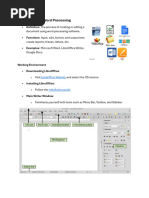 Shortcut Keys of Libre Office Writer PDF | PDF | Cursor (User Interface) | Keyboard Shortcut