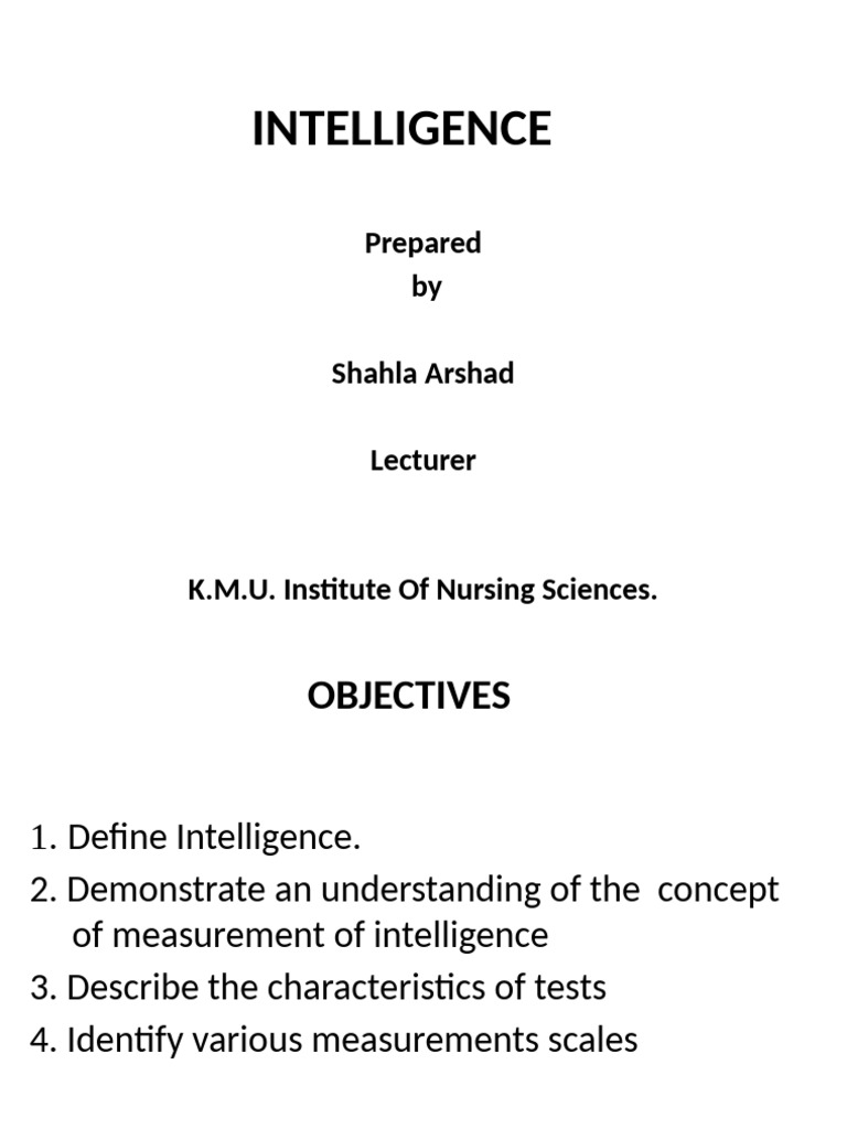 Unit 12 InTELLIGANCE, Educational Platform | PDF | Intelligence ...