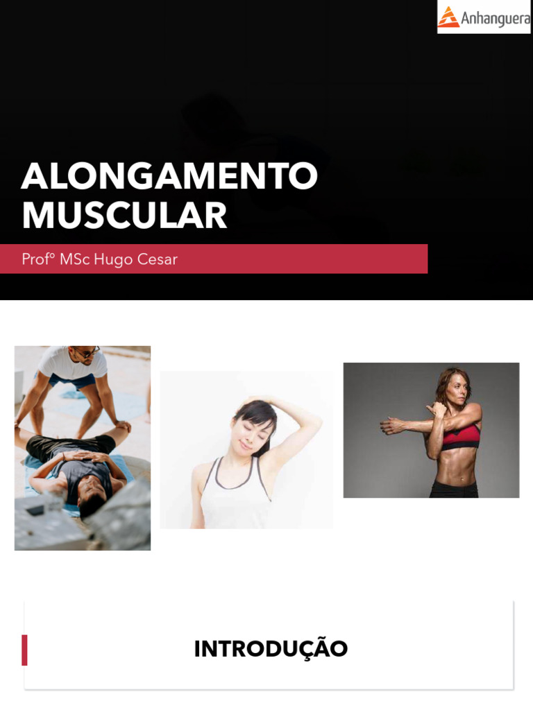 Alongamento Muscular | PDF | Músculo | Flexibilidade (anatomia)