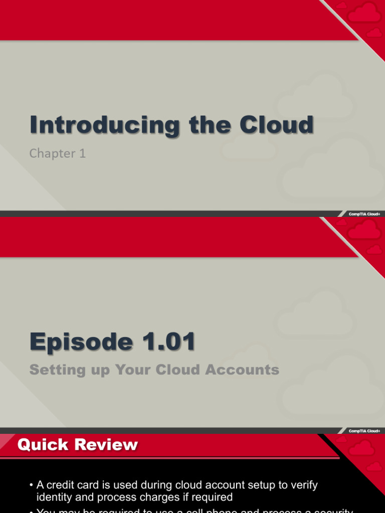 Chapter 01 Handout Slides | PDF | Cloud Computing | Software As A Service